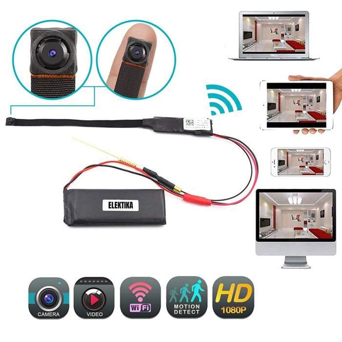 Mini caméra WiFi caméra IP HD 1080P DIY Wireless Home Sécurité ...