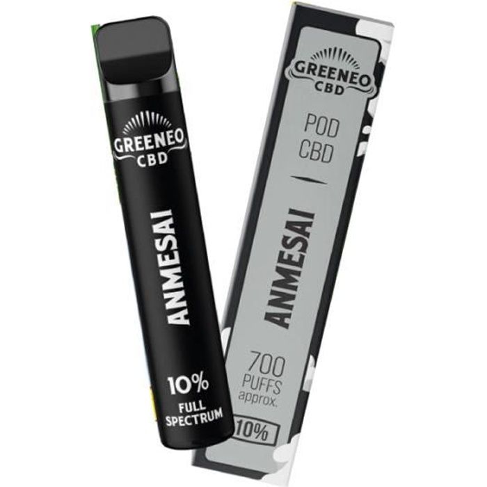 Puff Greeneo CBD Anmesai 700 puffs - 1000mg - Cdiscount Au quotidien