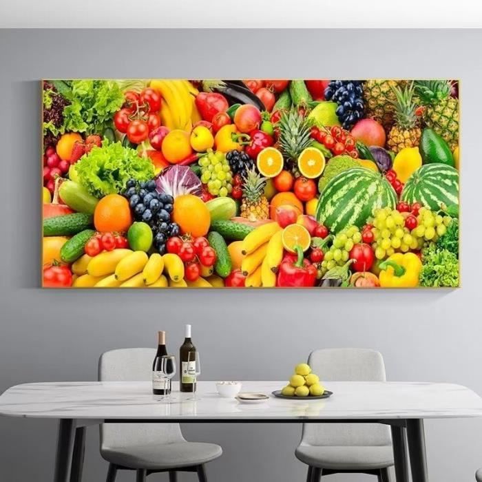 Diamond Painting Fruit Et Légume, Broderie Diamant Peinture, Diy 5D ...