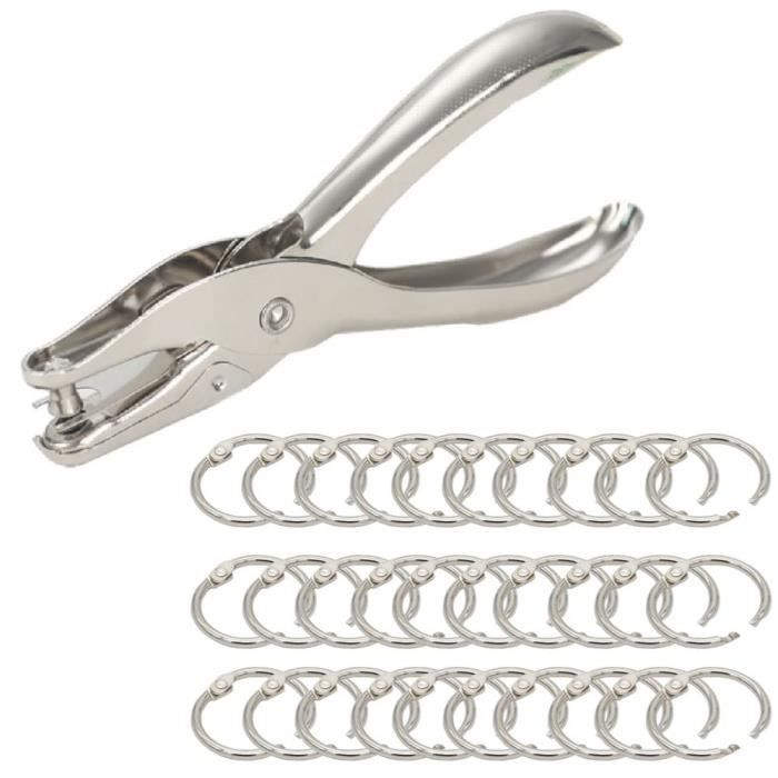 Perforatrice 1 Trou Et 30 Anneaux De Reliure À Feuilles Mobiles ...