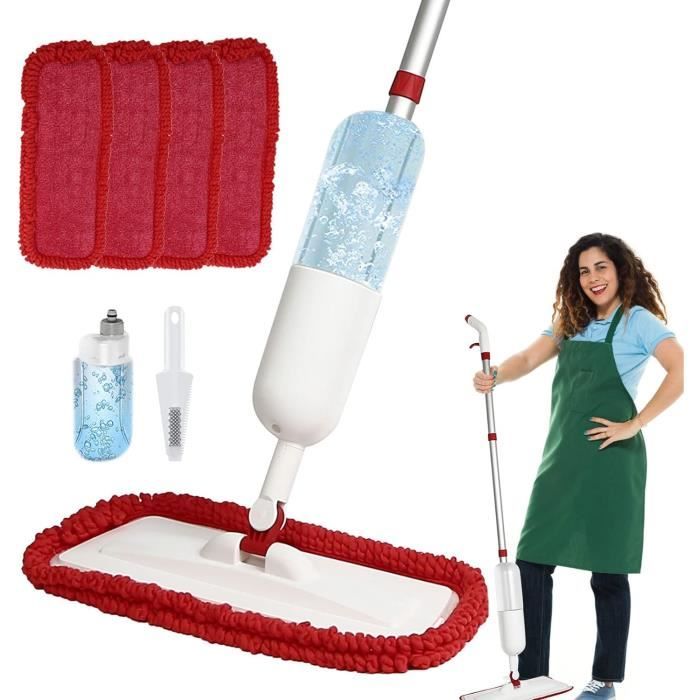 Spray Balai Vaporisateur, Balai Lave Sol Avec Vaporisateur, Serpillière Pour Nettoyage Du Sol ...