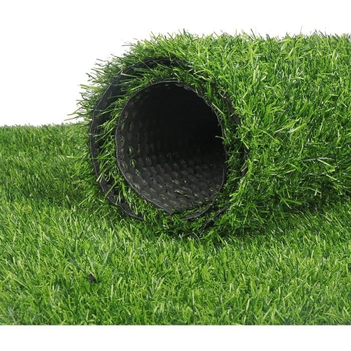 60x90cm Tapis Gazon Artificiel,Haute Densité Cour Arrière Extérieur ...