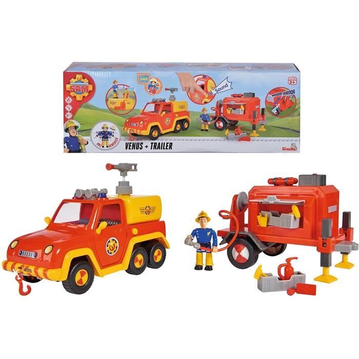 Figurine miniature Simba Toys 109251086 Sam Le Pompier Venus avec ...