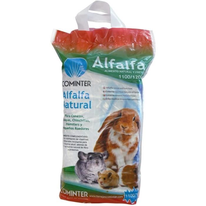 Cominter Luzerne Pour Rongeurs Déshydraté - Sac Avec 1,1/1,2 KG ...