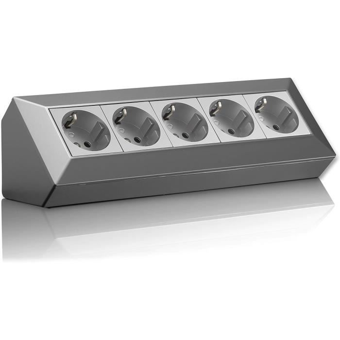 Multiprise D'Angle Schuko, Usb, Pour Cuisine, Bureau, Atelier, Idéal ...