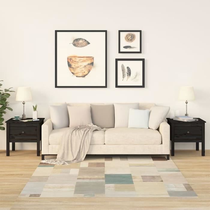 Table d'appoint - DIOCHE - Console extensible - Bois massif de pin ...