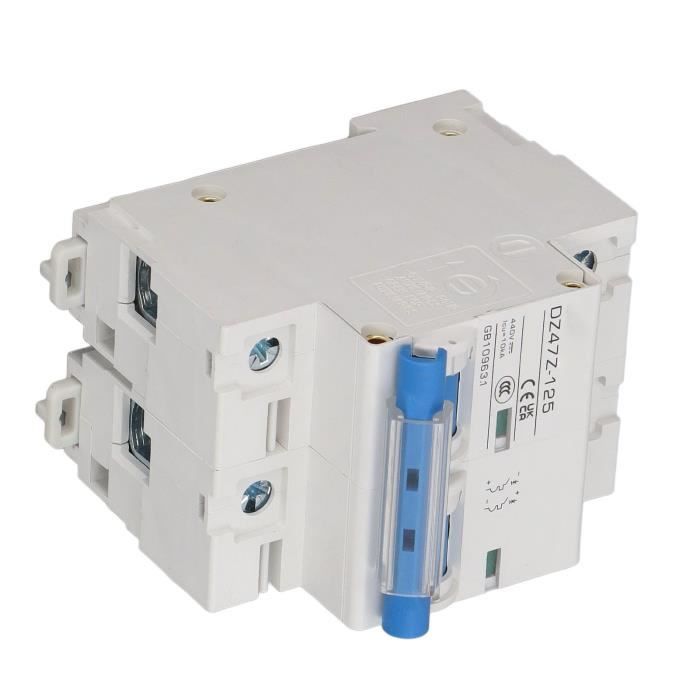 EJ.life Disjoncteur CC PV Disjoncteur cc 10KA 2P interrupteur de déconnexion cc à courant élevé ...