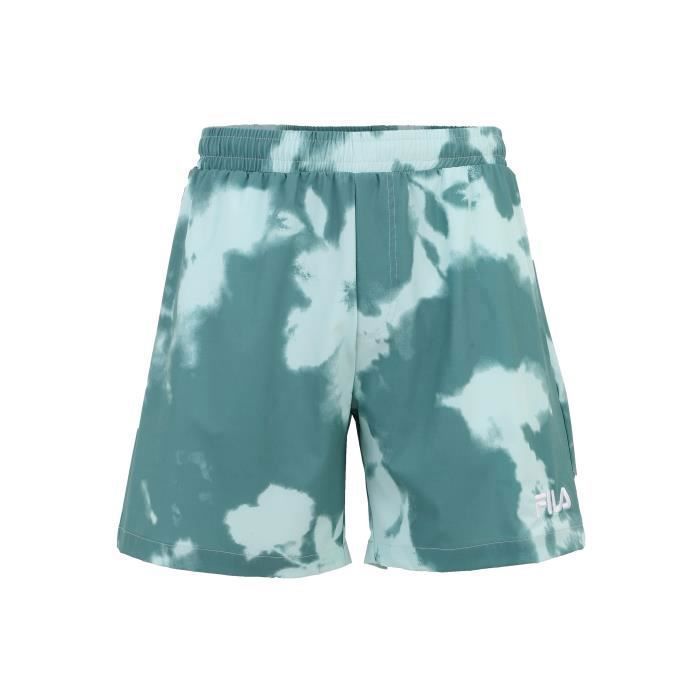 Short de bain Fila Savona AOP - beryl green floral batic aop - XS Beryl ...