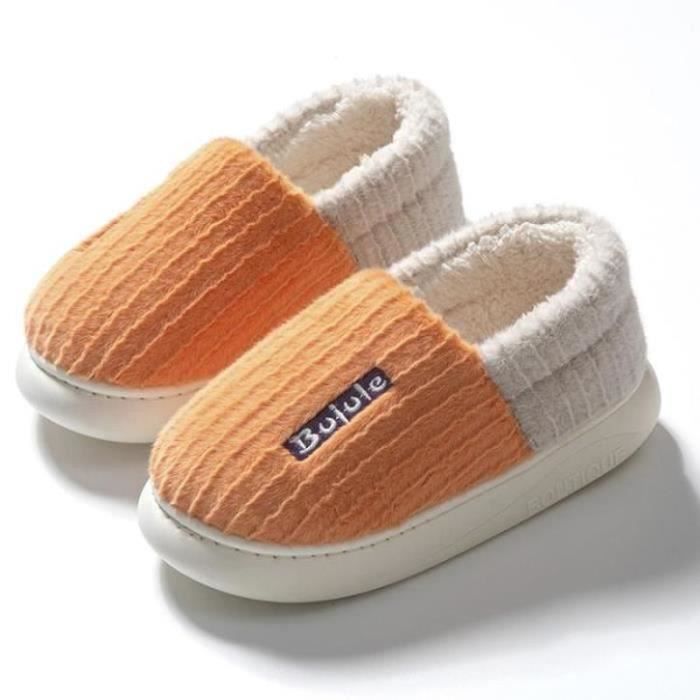 CHAUSSON - PANTOUFLE - BABOUCHE Pantoufle Hiver Unisexe Conception de ...
