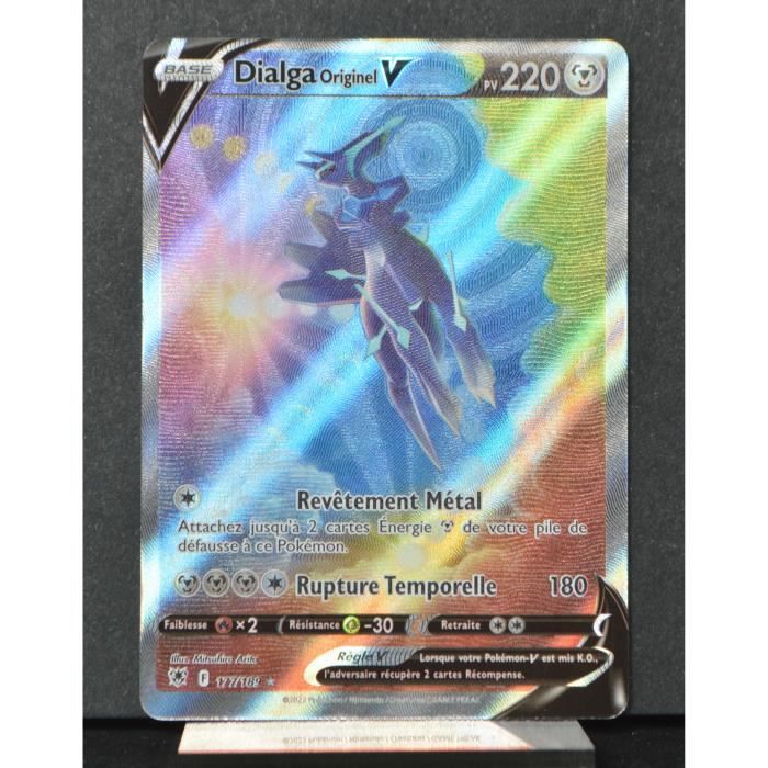 Carte Pokémon Dialga Originel V 220 PV 177-189 EB10 - Astres Radieux NEUF FR - Cdiscount Jeux ...