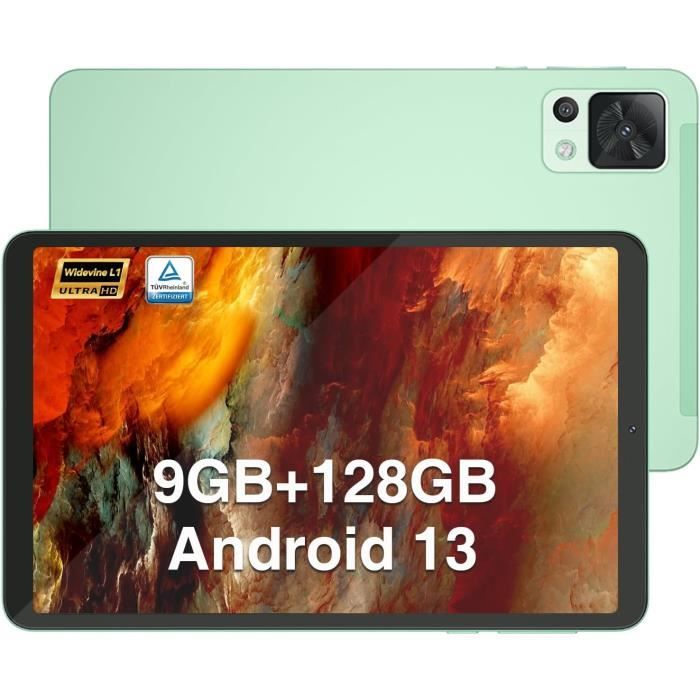 T20Mini Tablette Android 13,Tablette Tactile 8.4 Pouces, 9(4+5)Go + 128 ...