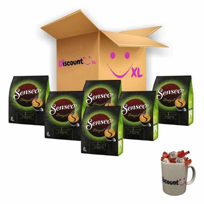 Café Senseo Brazil 192 dosettes + Mug - Cdiscount Au quotidien