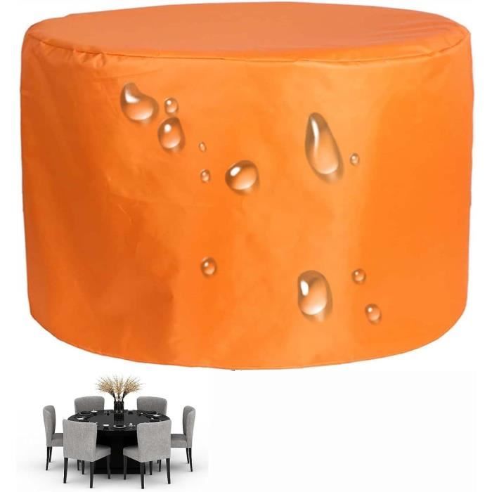 Housse Mobilier Jardin ExtéRieure 50x75cm, Ronde Housse de Jardin, 420D Housse Protection Table ...