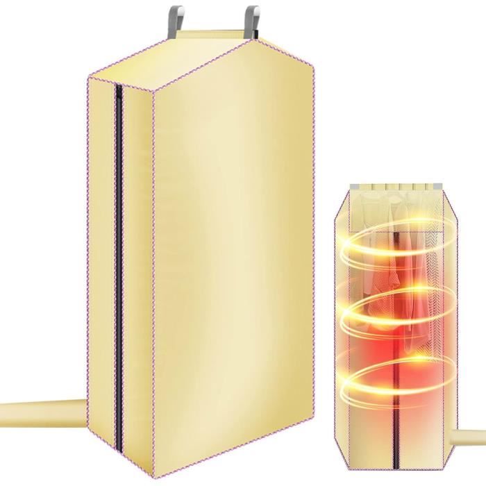 Sèche-linge électrique chauffant pliable TRAHOO - Séchoir à air chaud ...