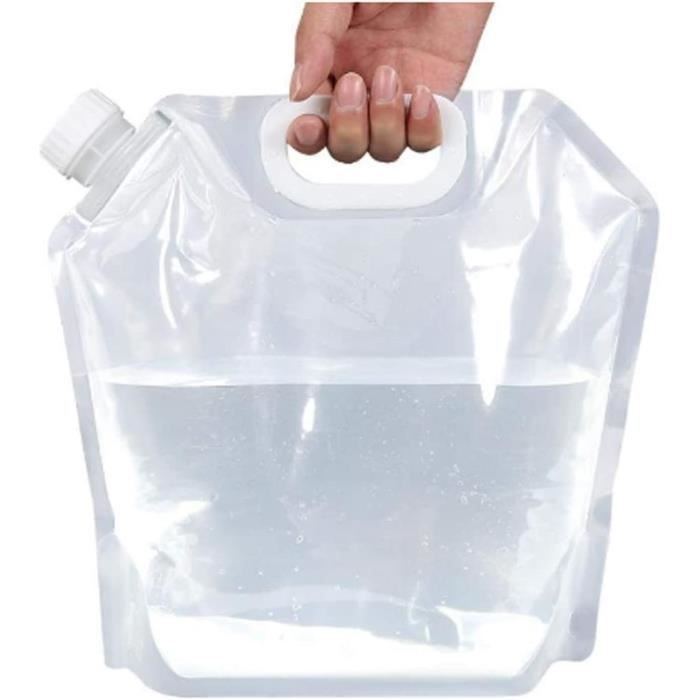 Récipient à eau pliable - YSTP - 10L - Transparent - Portable - Non toxique - Cdiscount Sport