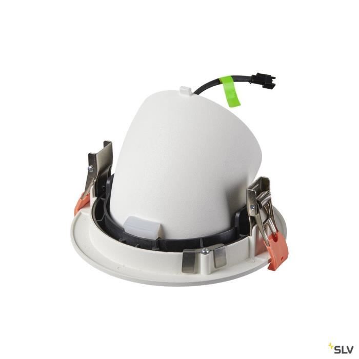 Encastré de plafond - SLV - NUMINOS® GIMBLE L - 20° - LED 25,4W - Blanc ...