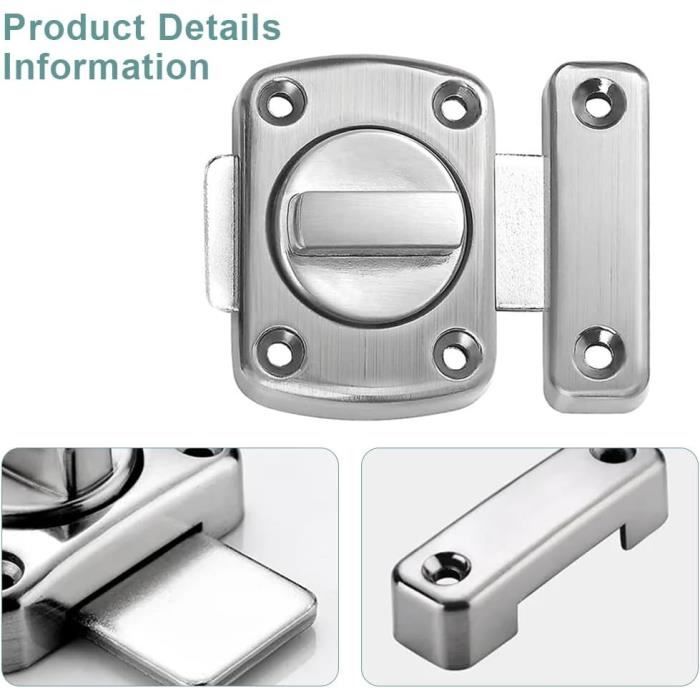 Verrou Porte Interieure loquet verrou de Porte,Serrurerie Porte de ...