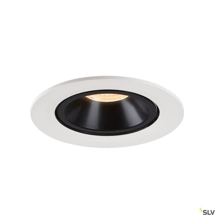 Encastré de plafond - SLV - NUMINOS® GIMBLE L - 20° - LED 25,4W - Blanc ...