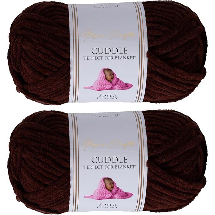 Laine chenille rose doux, pelote de 100g, texture moelleuse et velours ...