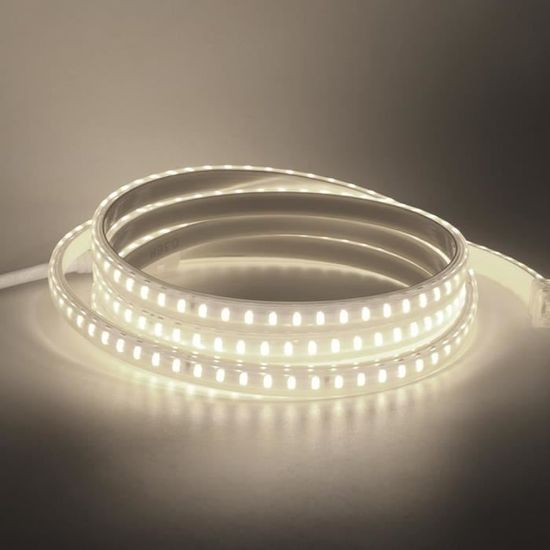 Ruban Led, 220V Bande Led Smd 2835 Ip65 Étanche 120 Leds-M, Bandeau Led ...