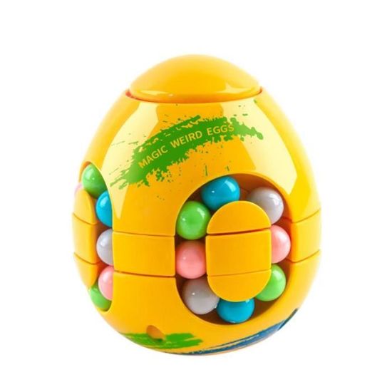 Magical Bean Cube Toy 2 In 1 Spining Rotating Decompression Square ...