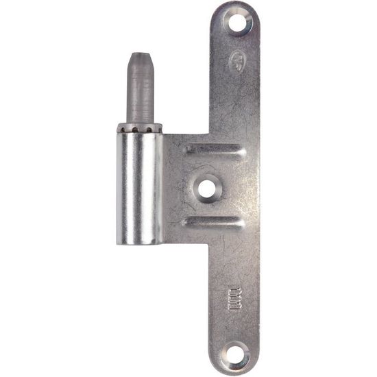 Paumelle universelle Monin - Lame mâle droite 130x43mm - Acier zingué ...
