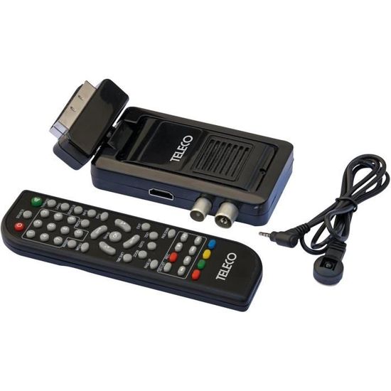 Récepteur TNT HD - TELECO - Mini - PVR avec clé USB - Tuner DVB-T2 ...