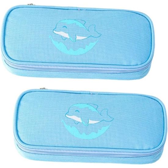 2 Pièces Stylo Organisateur Papeterie Pour Licorne Grand Sac Mallette ...