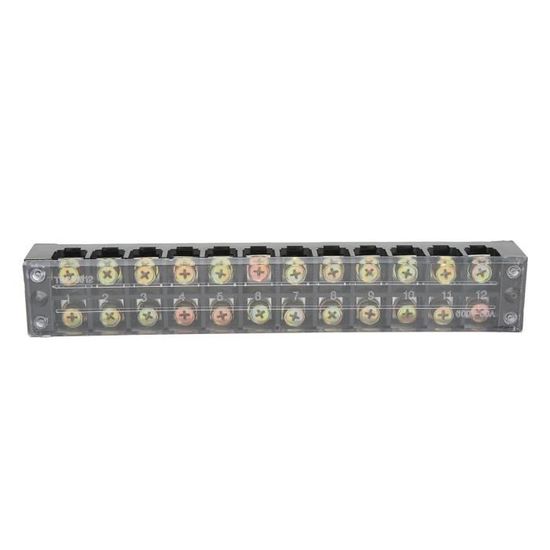VBESTLIFE Borniers Barrière Bornier 60A 600V grand courant, câblage ...