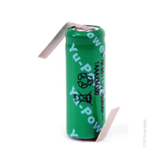 Yuasa - Accus NiMH ls 2/3AAA NH40AAAM 1.2V 300mAh HBL-Yuasa - Cdiscount ...