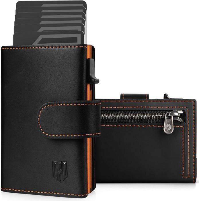 Portefeuille RFID en cuir pour homme - CHICHENG - Pop-up à accès rapide ...