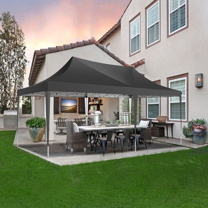 Pavillon 3x6, pavillon pliable 3x6 imperméable, stable, résistant à l ...