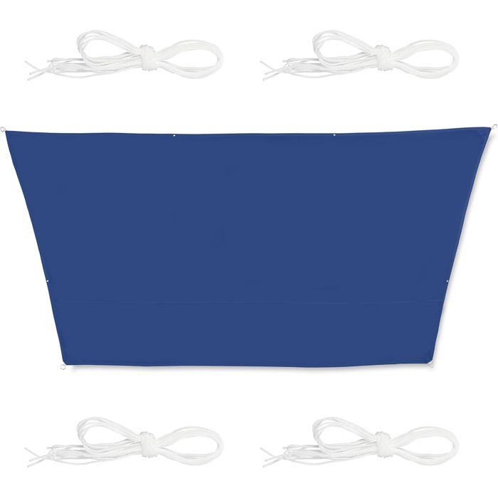 Trapezoidal Sun Shade Sail, Waterproof, UV Block with Turnbuckle for ...
