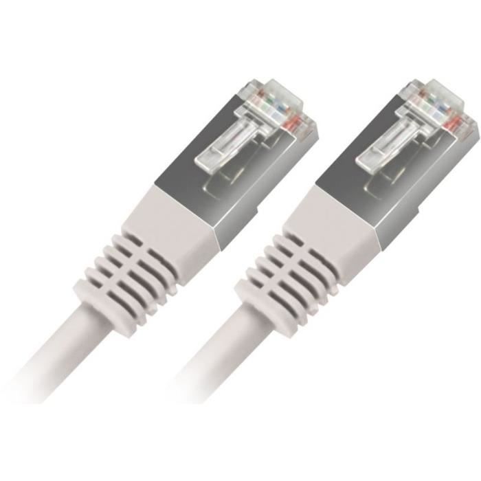 APM Câble RJ45 Cat.6 PIMF Double Blindage / Droit - 5m - Cdiscount ...