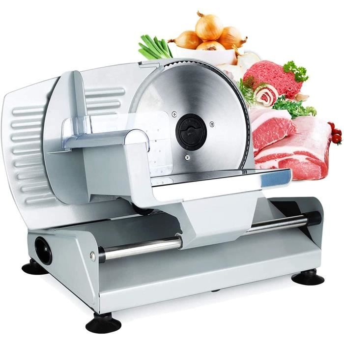 Trancheuse À Viande,Trancheuse À Charcuterie Électrique Lames en Acier ...