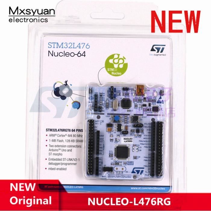 1 PCS - 1 carte NUCLEO L476RG du bras STM32 de PCs avec STM32L476RGT6 ...