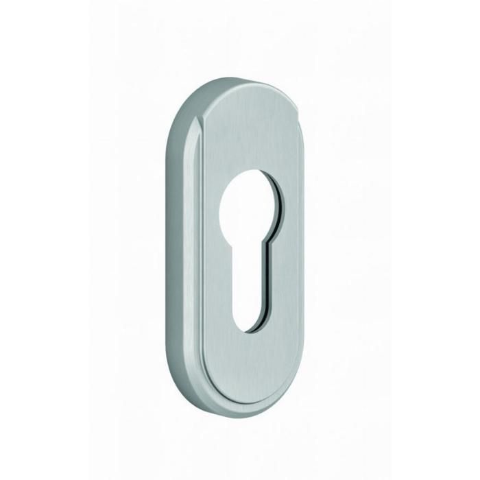 Jeu de rosaces étroites 6454 Vercy AH200 Clé i BEZAULT inox brossé ...