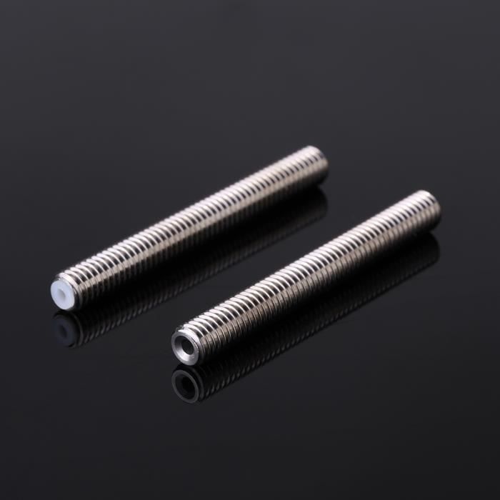 Cikonielf tube d'extrudeuse d'imprimante 3D Accessoire de tube PTFE de gorge de buse M6 pour ...