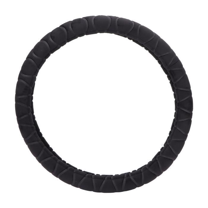 Dilwe Housse de volant de voiture Protecteur universel de couverture de volant de voiture de 15 ...