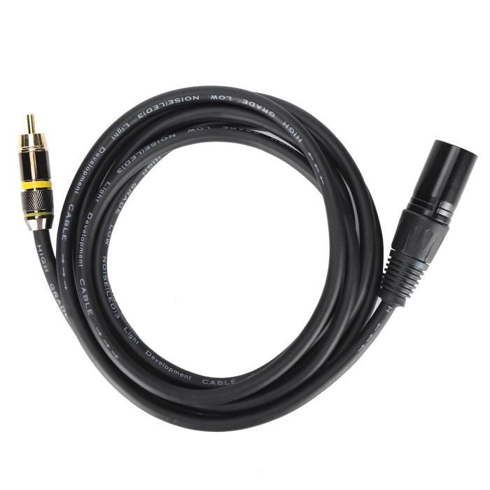 GOTOTOP câble XLR vers RCA JORINDO Câble XLR mâle vers RCA mâle Câble de microphone XLR vers RCA ...