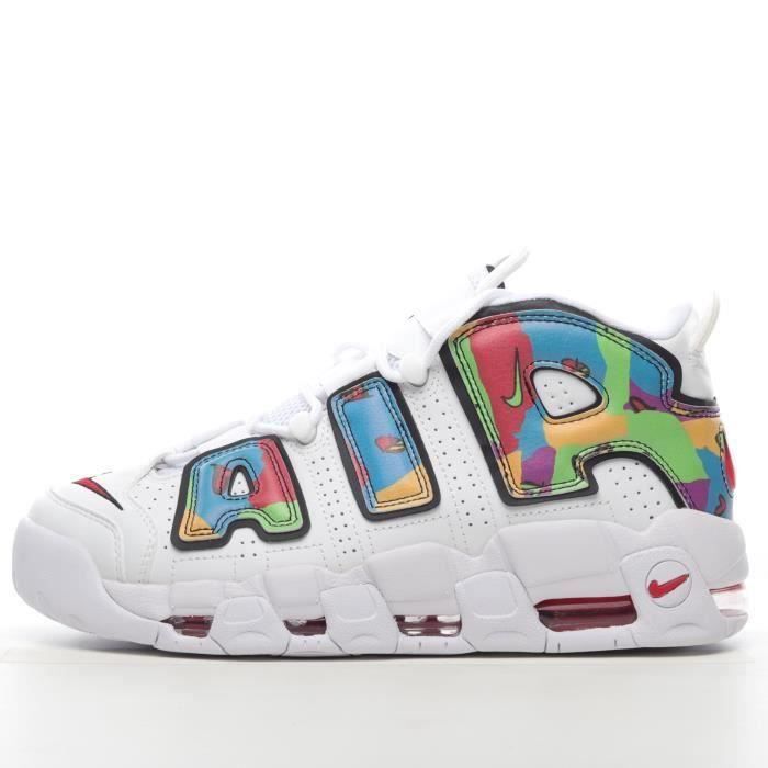 Baskets Nike Air More Uptempo DM8150-100 Cartoon - AUTREMENT - Blanc ...