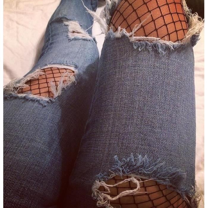 Bas,Collant Sexy en maille résille, noir, Slim, bas, grand, moyen ...