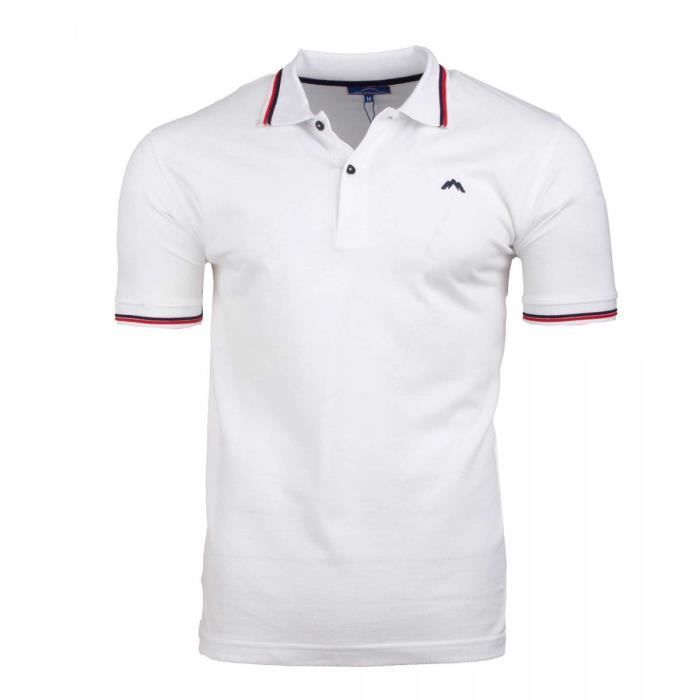 Polo basic bm050921 Homme BEST MOUNTAIN Blanc - Cdiscount Prêt-à-Porter