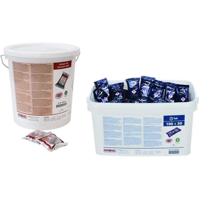 RATIONAL 100-Piece TABS Cleaner + 150 Care TABS for SelfCookingCenter ...