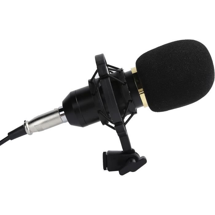 Microphone Condensateur Ordinateur Diffusion En Continu Dispositif De ...