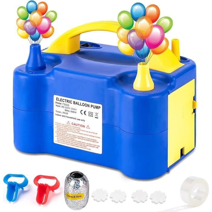 OLUJAA Gonfleur Ballon électrique Pompe à Ballon 600W Portable Air Pump ...