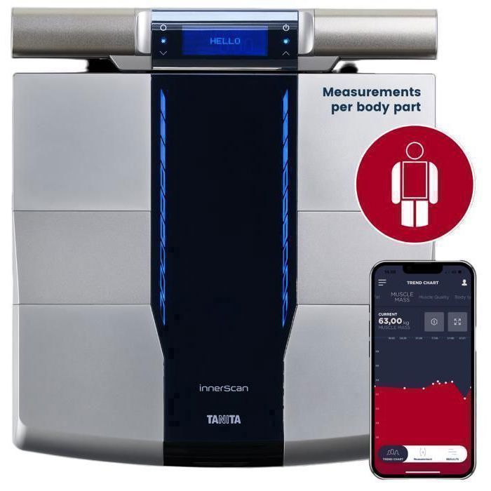 Balance d'analyse corporelle - TANITA - RD-545HR - 200 kg - Qualité ...