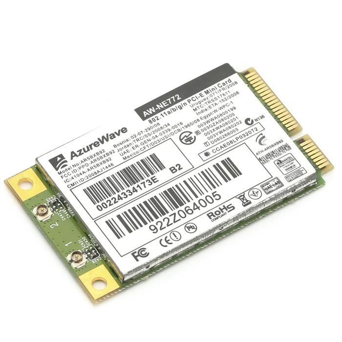 Carte Réseau sans Fil - TMISHION - AR9280 AR5BXB92 - 5G - 300 Mbps ...