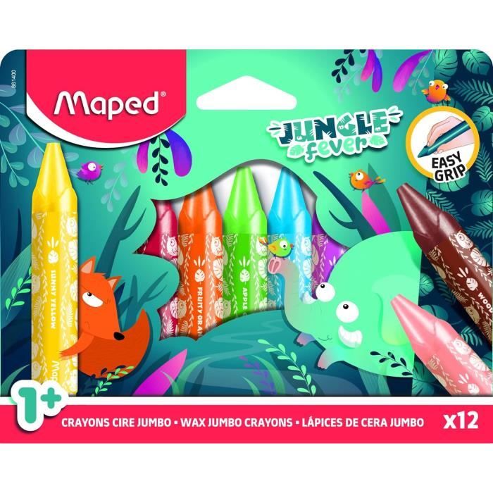 \ Craies De Coloriage Maxi \ Crayons De Cire Enfant \ Crayon À La Cire ...