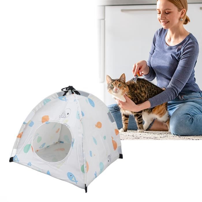 VGEBY Tente Lit pour Chat Pliable - Léger et Lavable - Cdiscount Maison